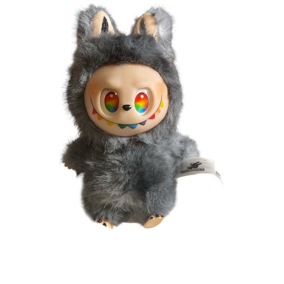 Toys | Labubulafufu Plush With Rainbow Eyes | Poshmark